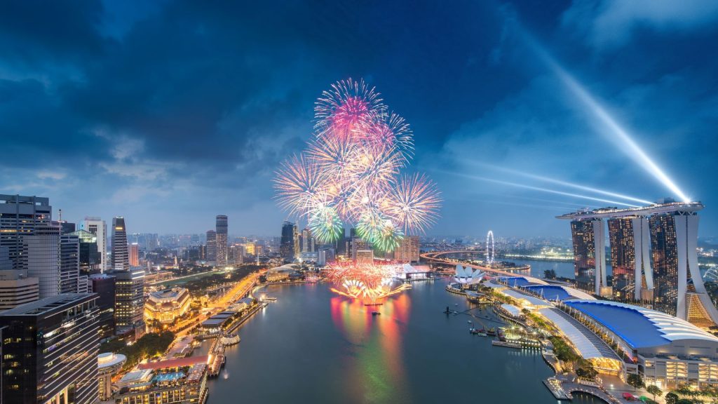 The five best spots to catch the National Day Parade fireworks - Frontline