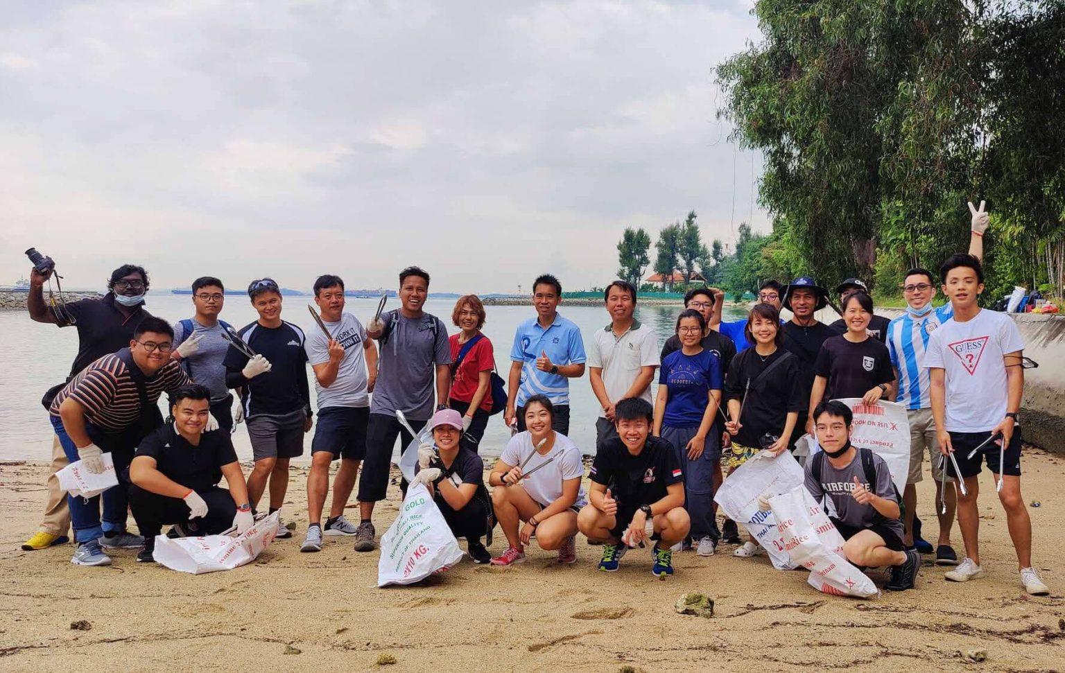 SCDF Marine Division leads cleanup at Sisters’ and St John’s Islands ...