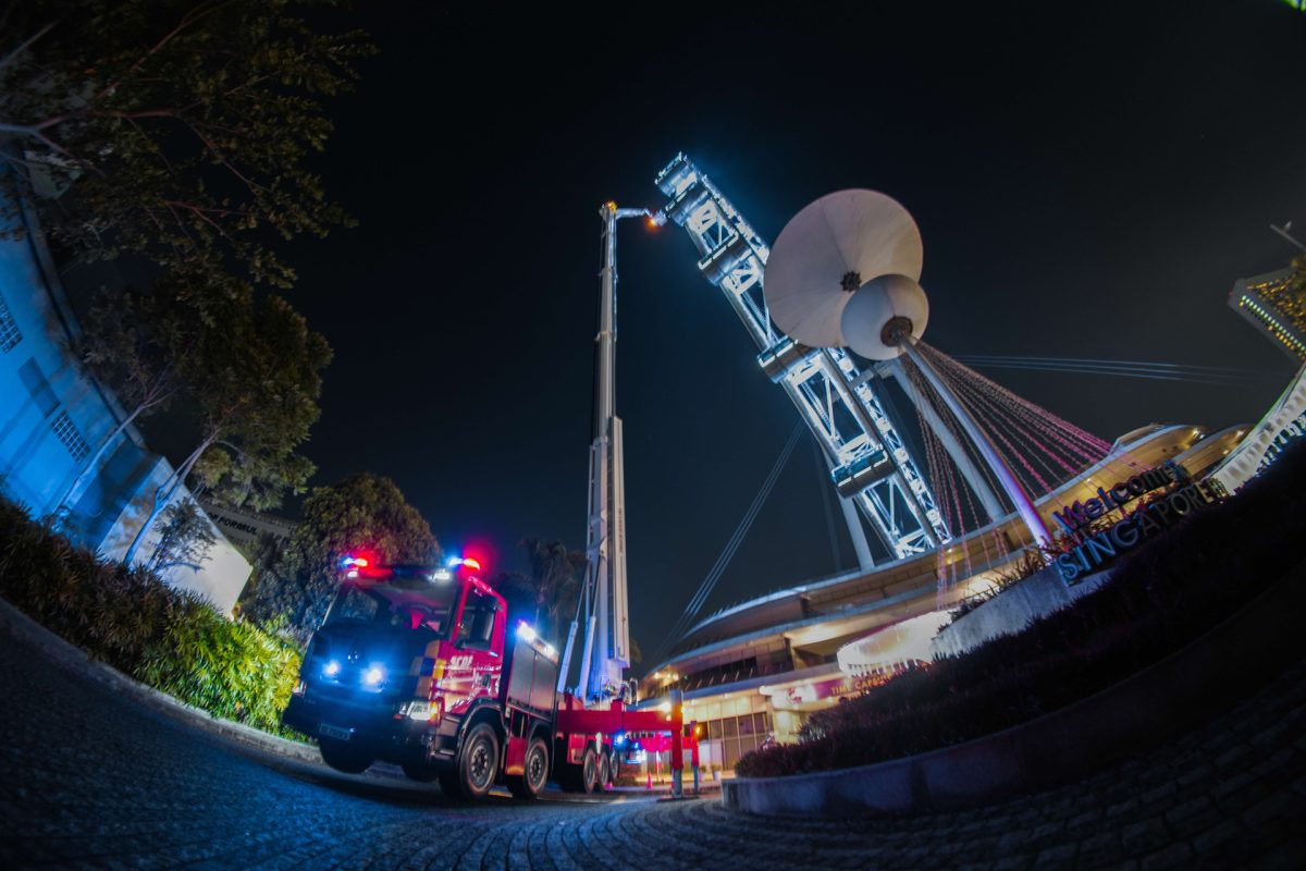 SCDF’s DART specialists scale new heights in joint rescue simulation at ...