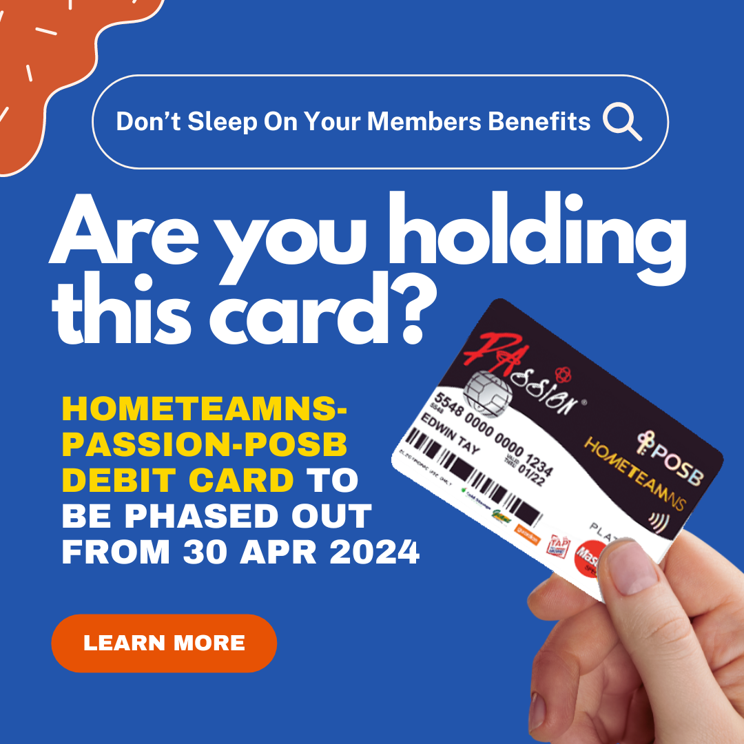 HomeTeamNS-PAssion-POSB Debit Card To Be Phased Out