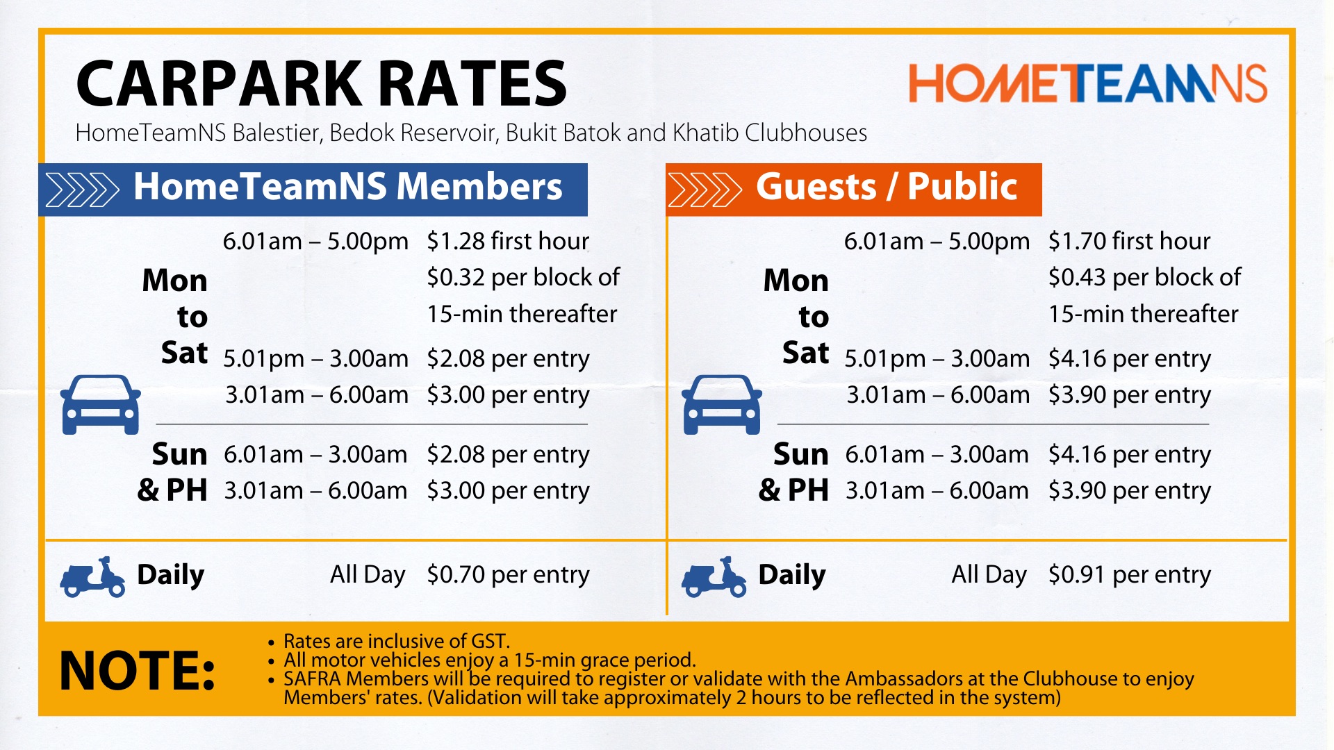 HomeTeamNS Khatib - Clubhouse For All Recreational Needs
