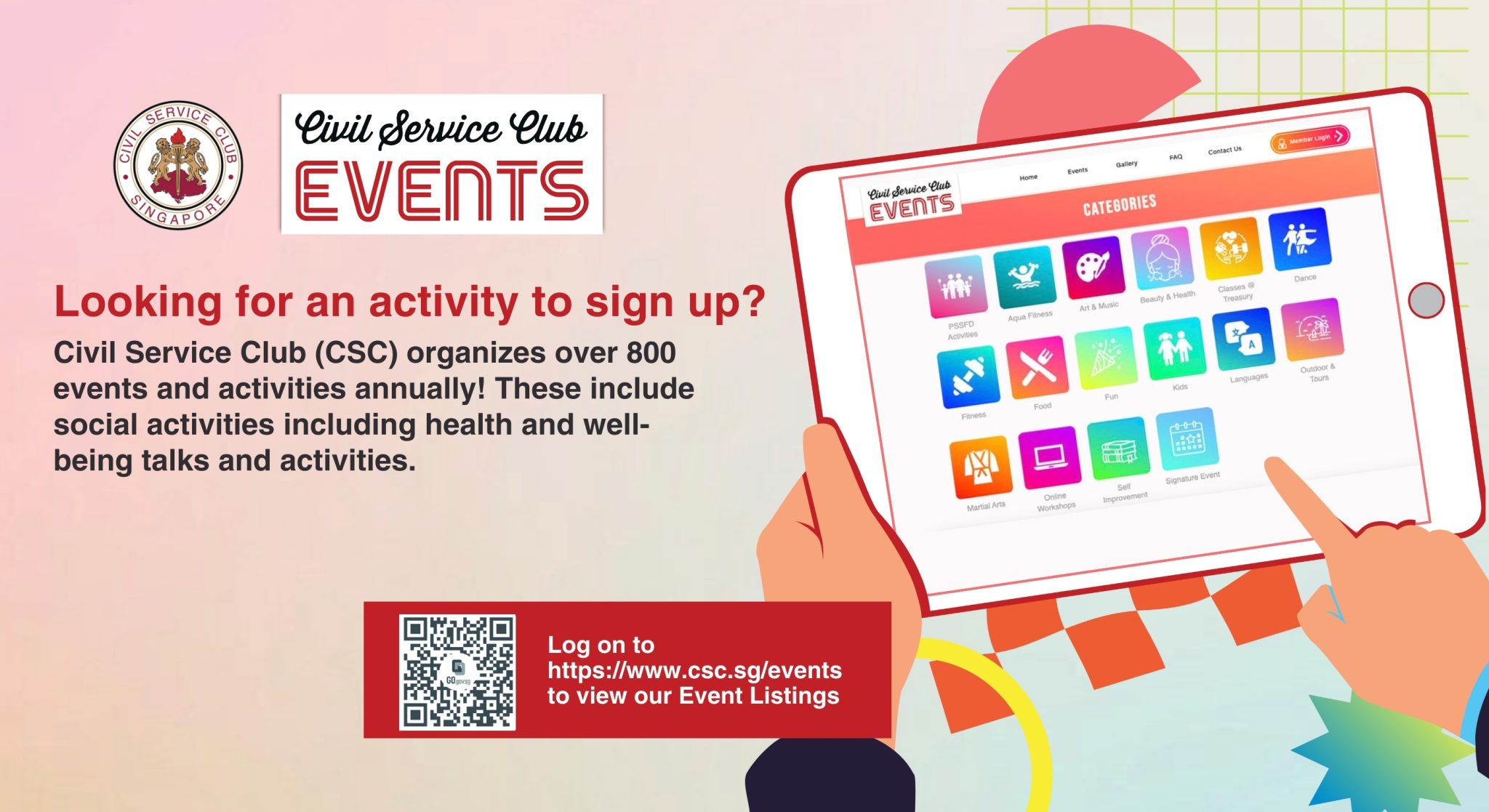 CSC Affiliate Programme | HomeTeamNS Members